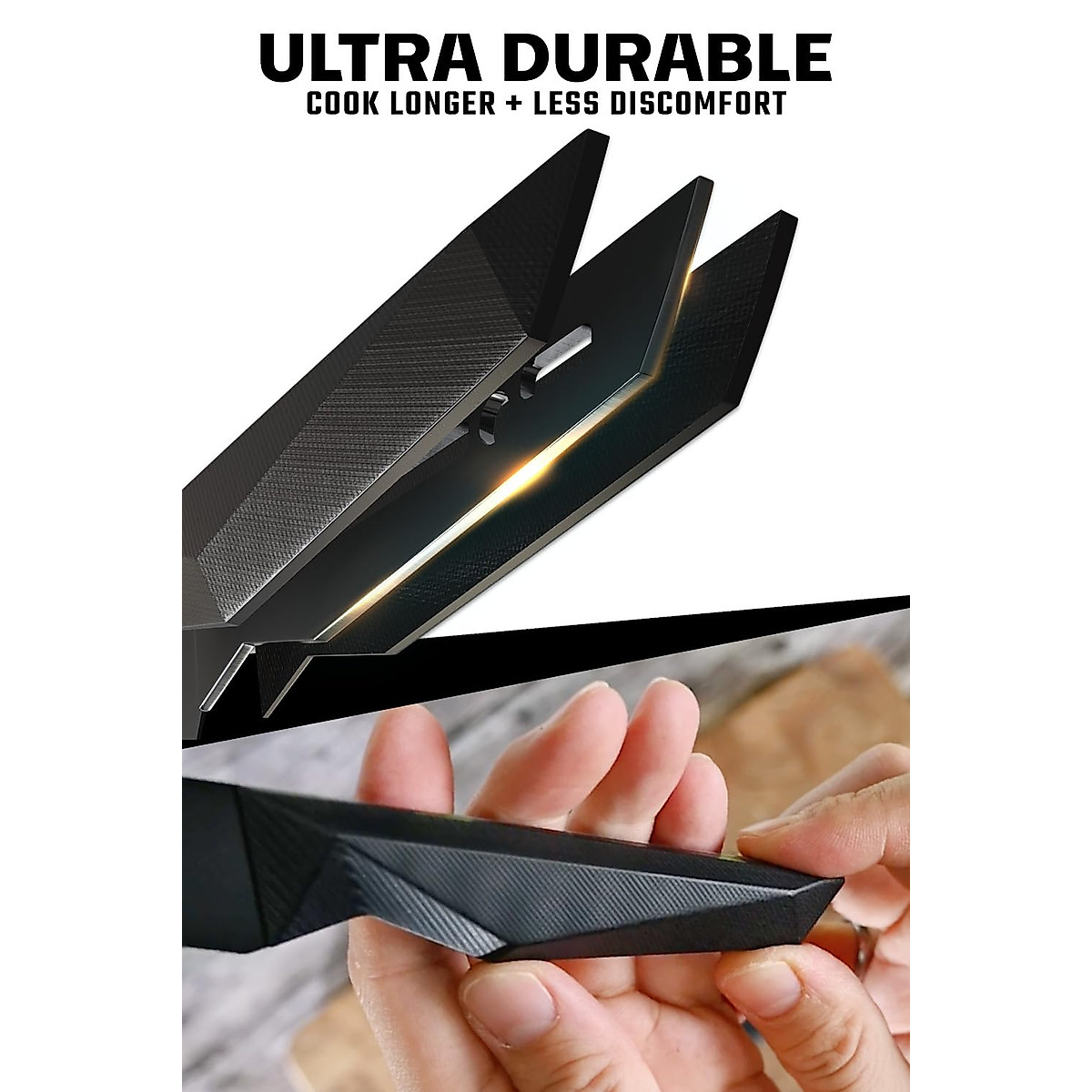 Dalstrong Butcher Knife - 10 inch - Shadow Black Series - Black Titanium Nitride Coated - High Carbon 7CR17MOV-X Vacuum Treated Steel - Breaking Kitchen Knife - Sheath - Slicing Knife - NSF Certified