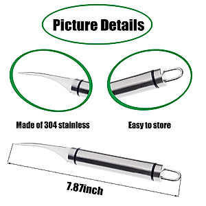 2 Pcs Shrimp Deveiner Tool Shrimp Cleaner, Shrimp Knife ShrimpThread Knife Shrimp Deveining Tool，Shrimp Peeler Set, Toad Fish Shrimp Cleaner Shrimp Peeler.