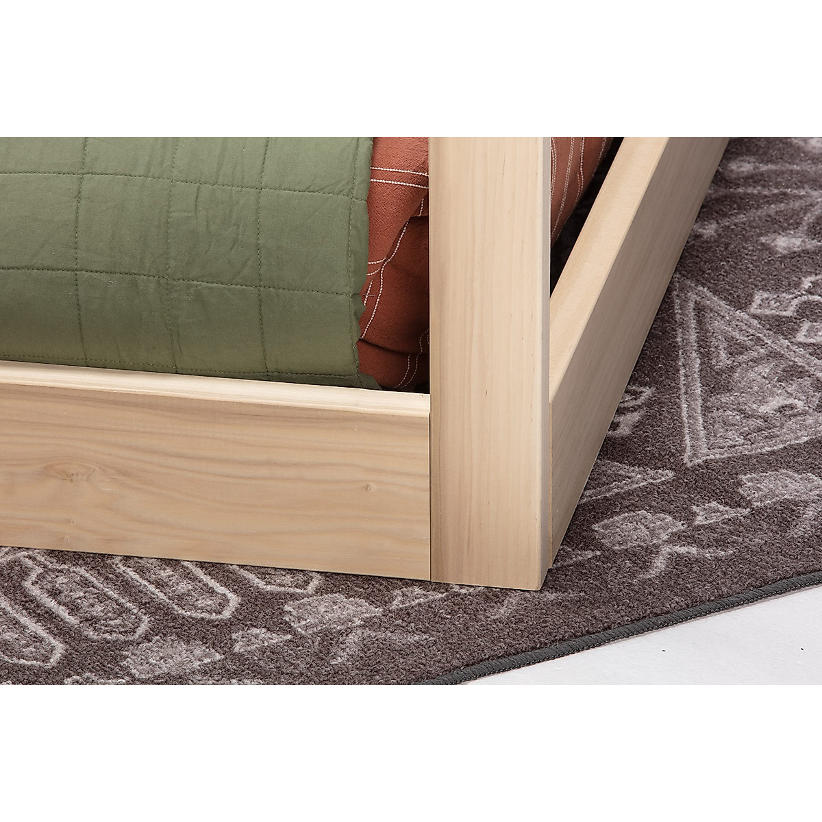 Montessori House Bed Frame Twin Full or Queen Solid Wood MADE IN USA