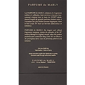 PARFUMS DE MARLY - Habdan - 4.2 Fl Oz - Eau De Parfum For Men - Top notes Incense, Saffron - Heart notes Apple, Agarwood, Rose - Base notes Amber, Maltol, Opoponax - 125ml