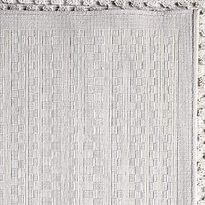 My Texas House Quail Hallow Rug - 7'8" X 10'10" Rectangle In Natural, High-Low, Geometric Design, Indoor Outdoor Patio And Home Decor