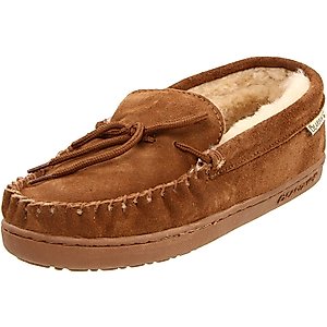 BEARPAW Men's Moc II Wide Hickory Size 10 | Men's Slipper | Men's Shoe | Comfortable & Lightweight