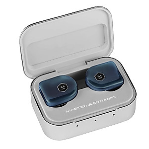 Master and Dynamic MW07 Plus True Wireless Earphones - Steel Blue