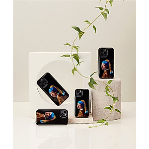 [Man&Wood] iPhone Wood Cases (iPhone/Galaxy) - GIRLR with A Pearl Earring - iPhone12 Mini