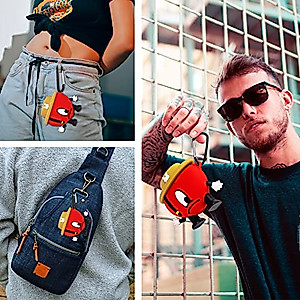 [7in1] Bad& Bunny Airpods 1/2 Case, Un Verano Sin Ti 3D Airpod Case Gifts for Teens Women Men with Keychain