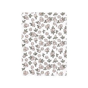 Hudson Baby Unisex Baby Cotton Flannel Burp Cloths 7-Pack, Wild Forest Pink, One Size