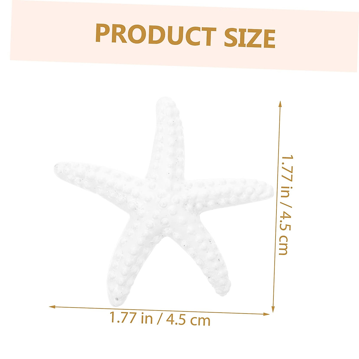 60 Pcs Ornaments Delicate Star Pendant Resin Star Pendant Resin Wall Decoration Decorative Sea Star DIY Resin Wall Art Craft Wall Sea Star Decorations DIY Home Decor