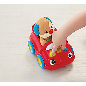 Fisher-Price Laugh & Learn Puppy's Smart Stages Push Car