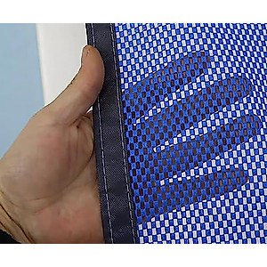 Screen Door Bug Screen for Doorway Mosquitero para puertas French Door Screen Pet Screen Door Temporary Screen Door Door net (Purple,W x L:100x210cm(39×82inch))