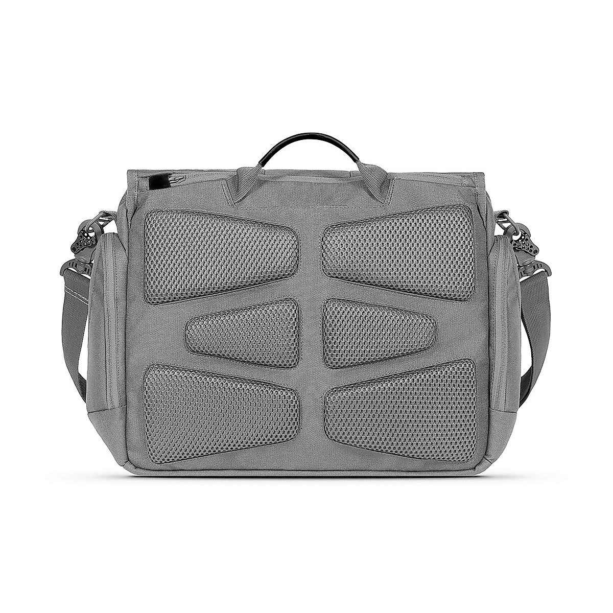 Mission Critical | S.01 Diaper Bag | Baby Gear for Dads | Shoulder Diaper Bag | Gray