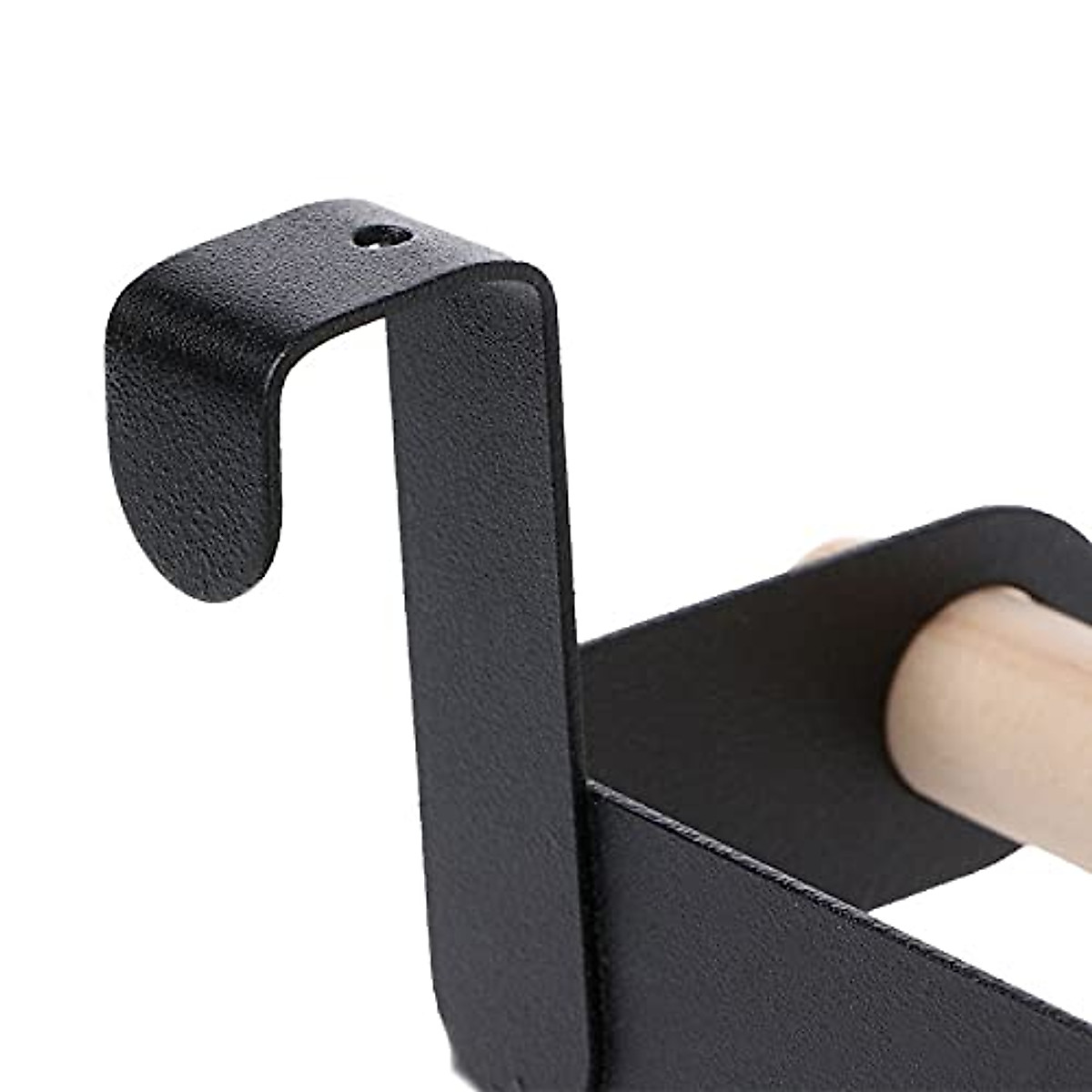 Kitchen Roll Paper Storage Rack Towel Holder Tissue Hanger Under Cabinet Door,Towel Racks for Bathroom,Over The Door Towel Rack