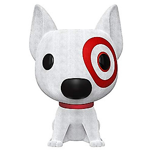 Funko POP! Ad Icons: Target - Bullseye (Flocked with Red Collar) (Target Exclusive)