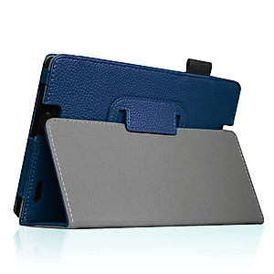 Fintie Folio Case for Kindle Fire HD 7" (2013 Old Model) - Slim Fit Folio Case with Auto Sleep/Wake Feature (Will only fit Amazon Kindle Fire HD 7, Previous Generation - 3rd), Navy