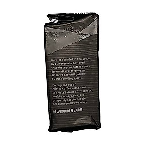 Allegro Coffee, Organic Mexico Light Roast Ground Coffee, 12 oz.