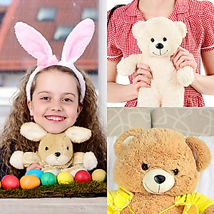 100 Pcs Plastic Animal Safety Noses for Amigurumi Crochet Toy Noses with Washers 15 mm, 18 mm, 22 mm, 24 mm, 30 mm, for Craft Doll Puppet Plush Bear Accessories