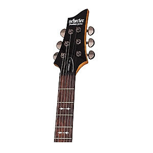 Schecter Omen-6 6-String Electric Guitar (Right-Hand, Black)