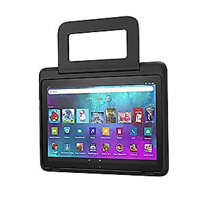 Amazon Kid-Friendly Case for Fire HD 10 tablet (Only compatible with 11th generation tablet, 2021 release), Black