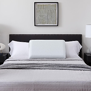 WEEKENDER Gel Memory Foam Pillow - King Size - 1-Pack - Medium Plush Feel - Neck & Shoulder Support - For Back, Side, & Stomach Sleepers - Home, Hotel, & Hospital Essentials