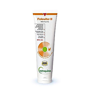 Vetoquinol Felovite II Oral Gel Vitamin & Mineral Cat Supplement with Taurine, 2.5oz