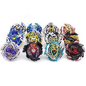 PWTAO Bey Battling Top Burst Launcher Grip Toy Blade Set Game Storage Box 12 Top Burst Gyros 3 Launchers Great Birthday Gift for Boys Children Kids