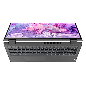 Lenovo Flex 5 15A Home & Entertainment 2-in-1 Laptop (AMD Ryzen 7 5700U 8-Core, 16GB RAM, 8TB PCIe SSD, AMD Radeon, 15.6" 60Hz Touch Full HD (1920x1080), Win 10 Pro) Refurbished (Renewed)