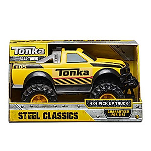 Funrise Tonka Steel 4x4 Pickup Truck Vehicle , Yellow