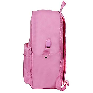 Rockland Classic Laptop Backpack, Pink, Large