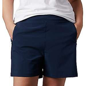 Columbia Women’s PFG Tidal II Shorts, Stain Resistant, Sun Protection, Collegiate Navy, XX-Large