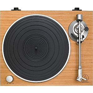 Audio Technica AT-LPW30TKR Turntable - Fully Manual - Belt Drive (Teak)