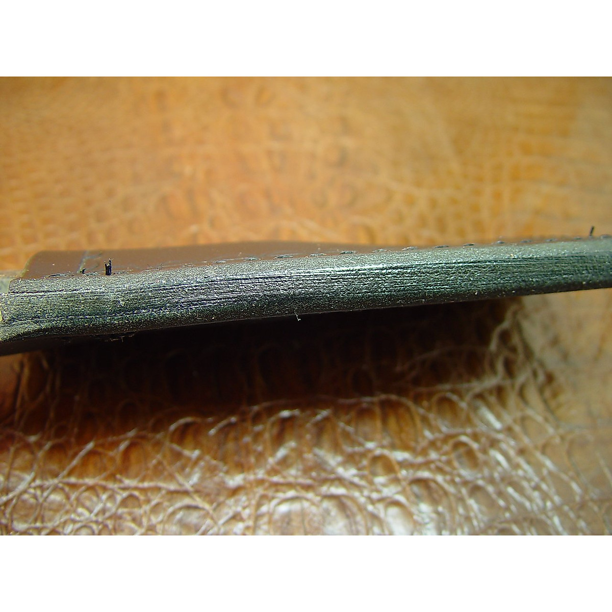 Pocket sheath for Fixed Blade Knife, 5" Knife Holster, Genuine Leather Knife Holder, Dyed Black