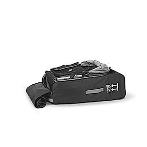 UPPAbaby Cruz V2 Stroller - Gregory (Blue Marl/Silver/Saddle Leather) + Travelbag for Vista, V2, Cruz, V2