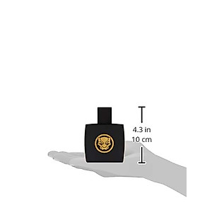 Marvel Black Panther, Fragrance, For Men, Eau De Toilette, EDT, 3.4oz, 100ml, Cologne, Spray, Made in Spain, By Air Val International, Black and Gold, Essence of Wakanda, 3.4Fl Oz