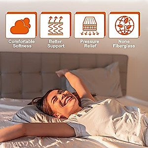 Natsukage Full Mattress 10 Inch Memory Foam Mattress in a Box Full Size Memory Foam Mattress Bed in a Box Spring Mattress for Cool Sleep and Pressure-Relieving CertiPUR-US Certified