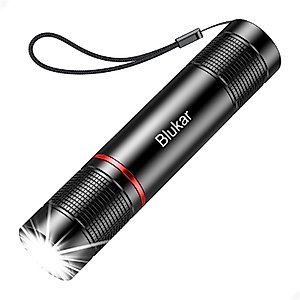 Flashlight Rechargeable,High Lumens Tactical Flashlight,Super Bright Small LED Flash Light-Zoomable,Adjustable Brightness,Long Lasting for Camping,Outdoors,Christmas Gifts Men&Women