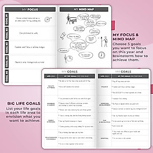 Clever Fox Planner – Undated Weekly & Monthly Planner for Productivity, Time Management & Goals – Organizer Journal – A5 (Hot Pink)