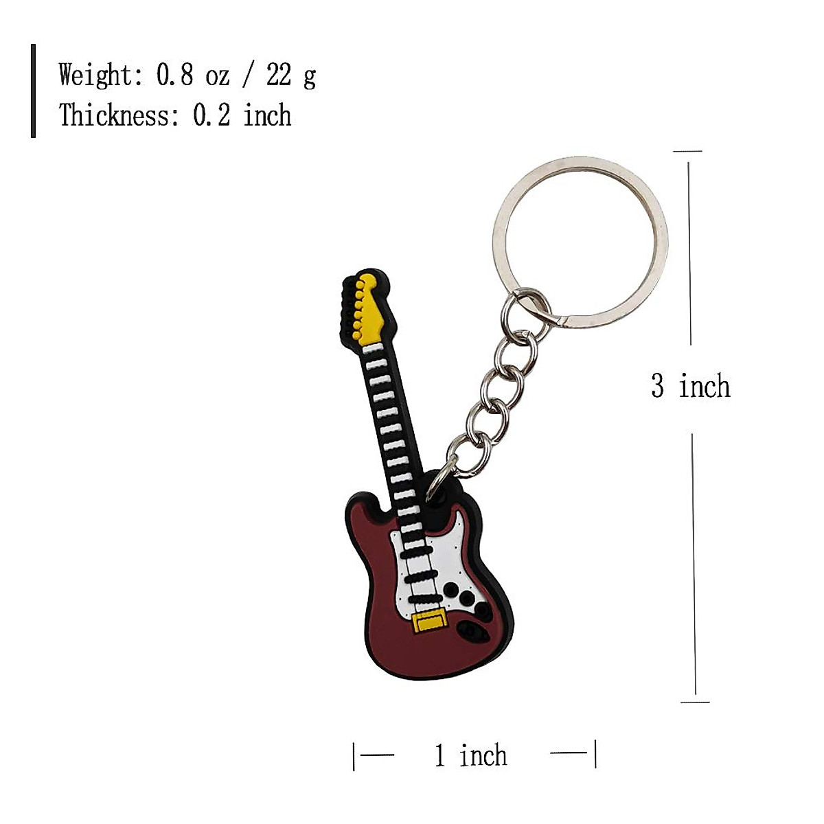 Keele Guitar Keycahin (Electric Guitar)