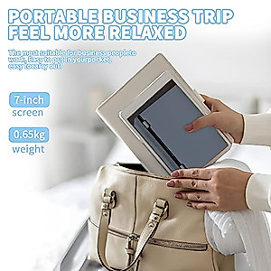 ZWYING 【Win 11/MS 2019office】 All Metal 7.0 inch Touch Screen Ultra-Light Mini Laptop High-Speed CPU J4105 12G RAM/512GB SSD High-Performance Notebook Computer (512GB SSD)