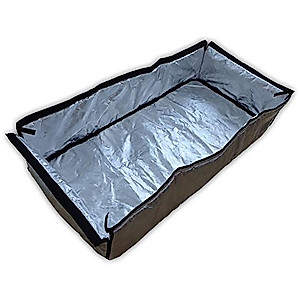 Attic Door Insulation Cover (54 x 25 x 13 in.) - Adjustable Straps and Zipper Opening - Fireproof Attic Tent Insulation Cover - Attic Blanket That Prevents Heat Loss – ThermoClimb by Remington Solar