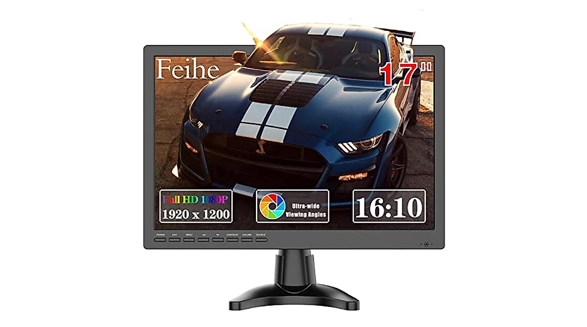 Feihe 17 Inch Full HD 1920x1200 LED Monitor with HDMI VGA Build-in ...