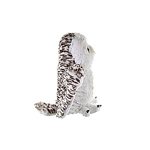Wild Republic Snowy Owl Plush, Stuffed Animal, Plush Toy, Gifts for Kids, Cuddlekins, 12 Inches