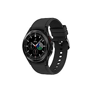 Samsung Galaxy Watch 4 Classic Smartwatch 42mm with Extra Band Included, Sleep Monitor, Black - SM-R880NZKCXAA (Renewed)