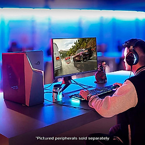 ASUS ROG Strix GL10 Gaming Desktop PC, AMD Ryzen 7 3700X (Beat i9-11900KB), NVIDIA GeForce GTX 1650 Super, 32GB RAM, 1TB SSD, 1TB HDD, Bundle with JAWFOAL