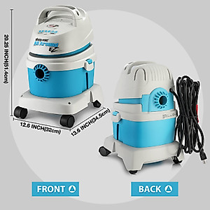 Shop-Vac 1.5 Gallon 2.0 Peak HP Wet/Dry Vacuum + 1-1/4" Round Brush, 2 Pack