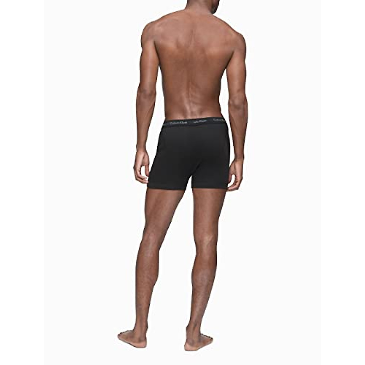 Calvin Klein Men's Cotton Classics 7-Pack Boxer Brief, 7 Black, M