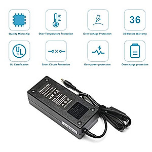 120W Laptop Ac Adapter Charger Power Cord Supply for MSI- Laptop CX62 GE60 GE60K GE62 GE70 GE70K GE72 GP60 GP70 GP72 GS60 GS70 MS-16GA Stealth MS-1756 MS-1757 MS-1771 MS163A E7235 E7405