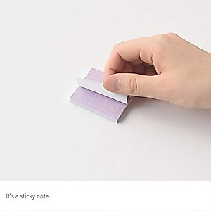 Monolike Color Palette Sticky Plan 300 C Set 4p - Self-Adhesive Memo Pad 50 Sheets