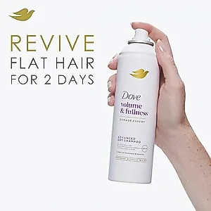 Dove Dry Shampoo for 2 Count for Oily Hair Volume & Fullness for Refreshed Hair 5 oz