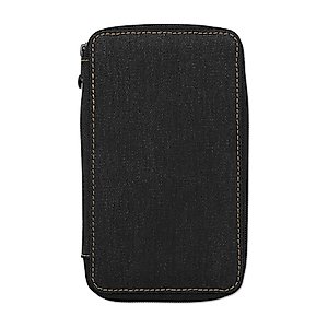 Speedball Art Products Canvas Storage Case for Pencils, Markers, Pens and Art Supplies, Holds Up to 24 Standard Pencils, Black
