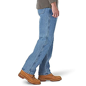 Rustler Men's Classic Regular Fit, Stonewash, 34W x 30L