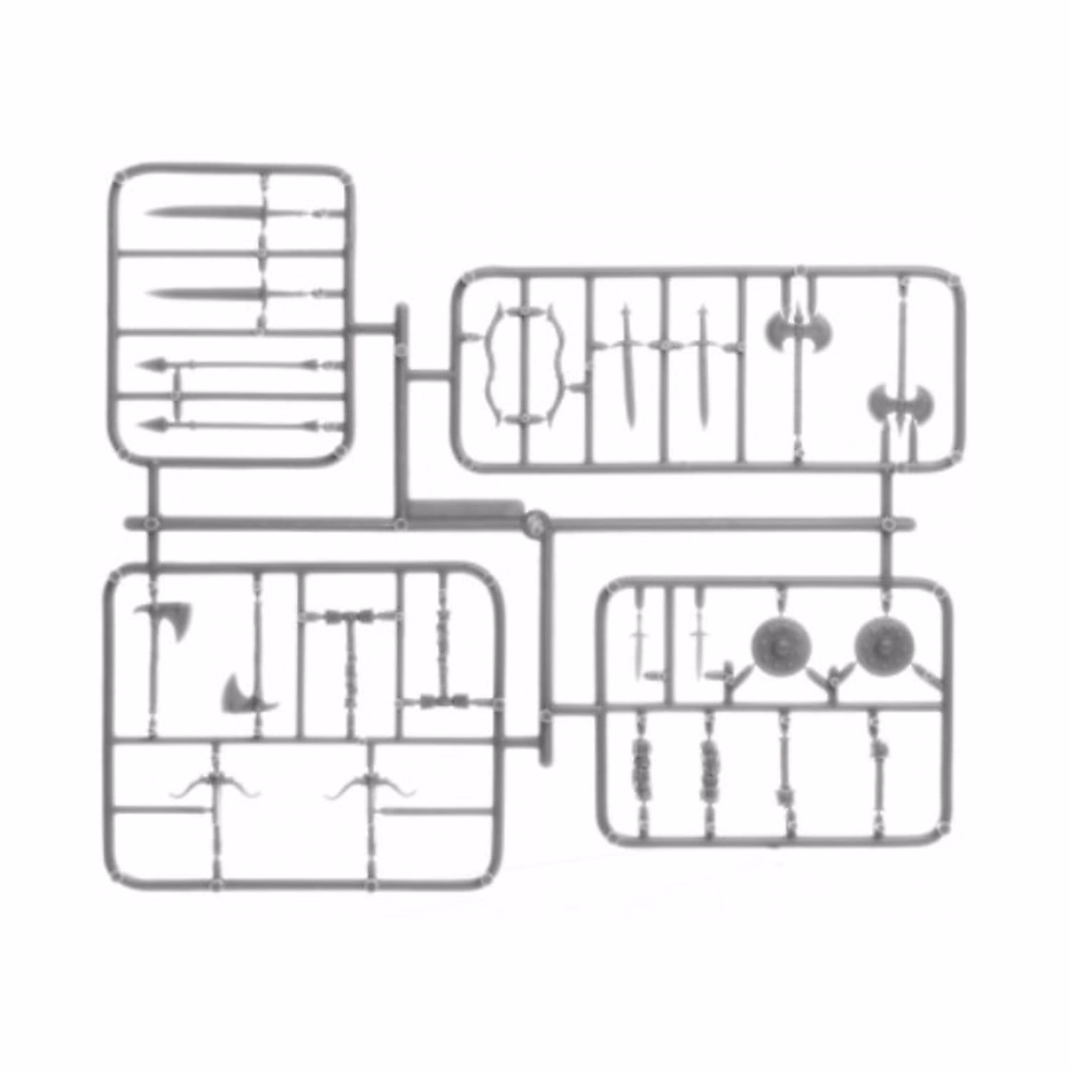 Bones Mega-Weapons Pack Miniature 25mm Heroic Scale Figure Dark Heaven Bones Reaper